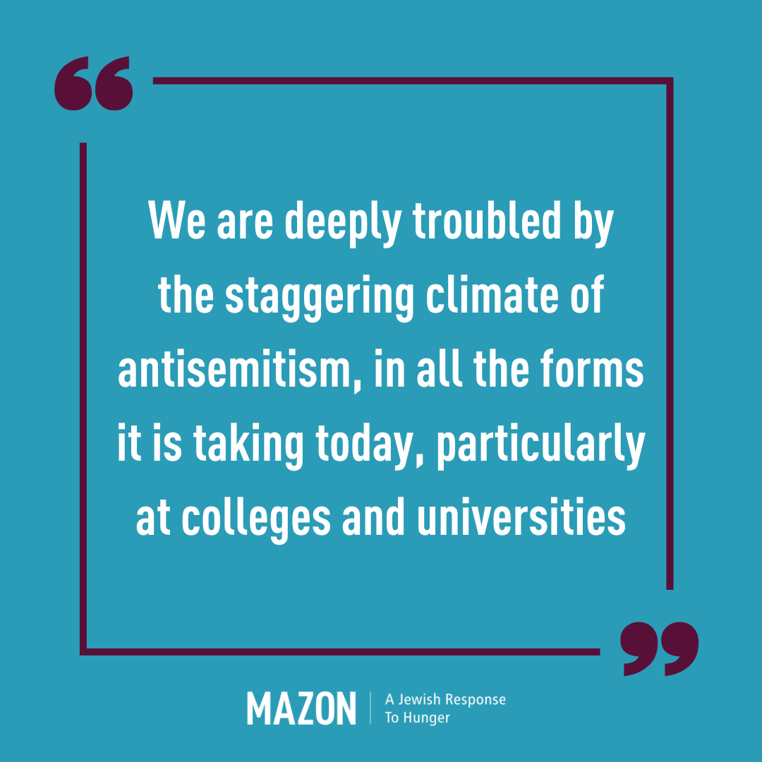 Ahead of Hanukkah, MAZON Expresses Deep Concern about Rising ...
